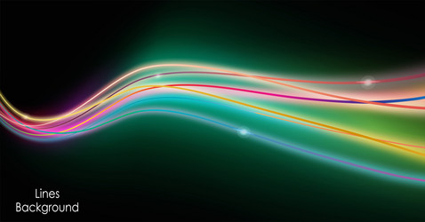 Background line light blur Royalty Free Vector Image