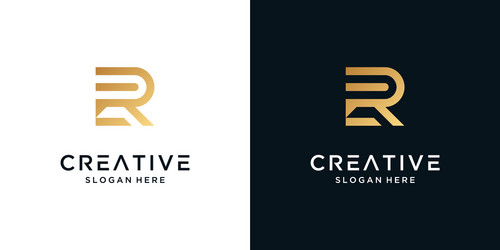 Golden Letter R Vector Images (over 5,400)