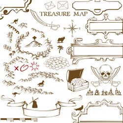 Fantasy Map Symbols Vector Images (over 1,500)