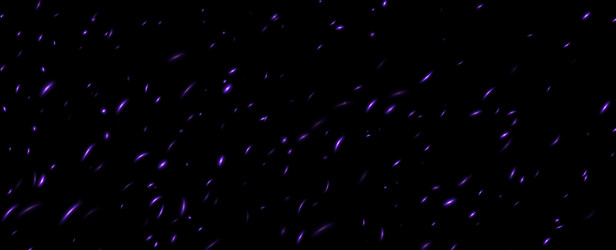 Purple fire sparks abstract glowing embers heat Vector Image