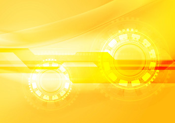 Yellow Tech Background Vector Images (over 24,000)