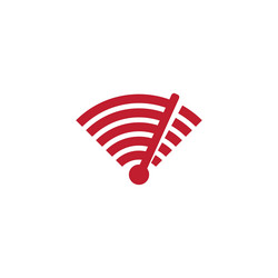 Wireless logo Royalty Free Vector Image - VectorStock