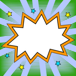 Comics design frames beautiful photo frame set Vector Image