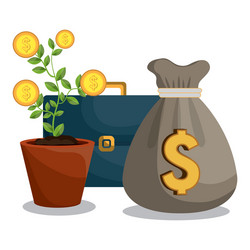 Economic growth design Royalty Free Vector Image