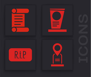 Cemetery Map Symbol Grave Vector Images (over 260)