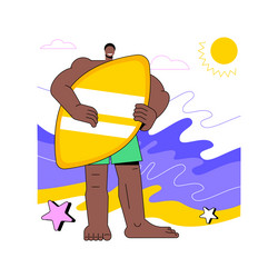 Making stickers isolated cartoon Royalty Free Vector Image