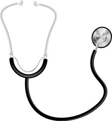 Stethoscope isolated Royalty Free Vector Image