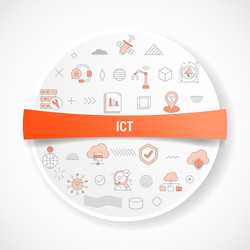 Ict technology Vector Images & Graphics for Commercial Use | VectorStock