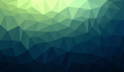 Green gradient abstract polygon background Vector Image