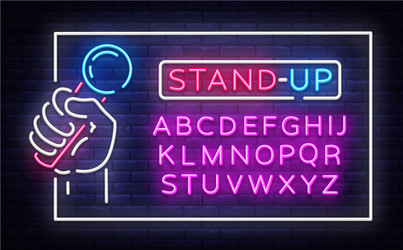 Playlist neon frame music neon sign Royalty Free Vector