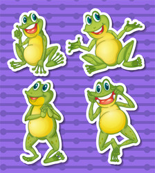 Cartoon Frog Standing Vector Images (over 240)