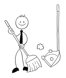 Stickman Service Vector Images (over 290)