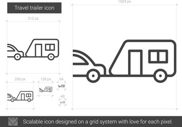 Motorhome Line Drawing Vector Images (over 190)