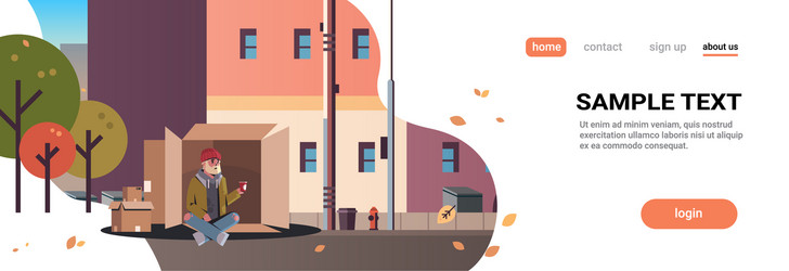 Man Cartoon Begging Vector Images (over 640)