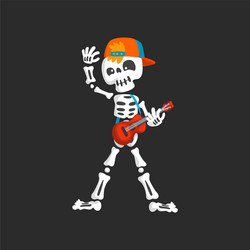 Skeleton Playing Baseball Vector Images (70)