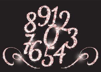 Rose Numbers Vector Images (over 1,500)