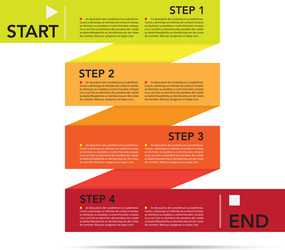 Abstract origami header background Royalty Free Vector Image