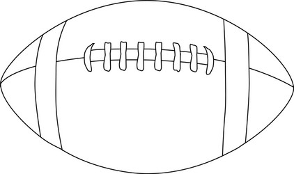 Football Outline Clipart