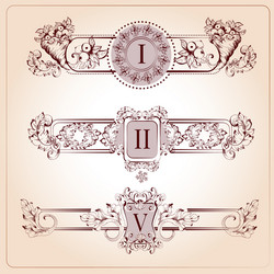 Chapter Ornaments Vector Images (over 220)