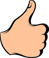 Thumb Cartoon Vector Images (over 24,000)