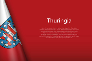 Flag of hanau in hesse germany Royalty Free Vector Image