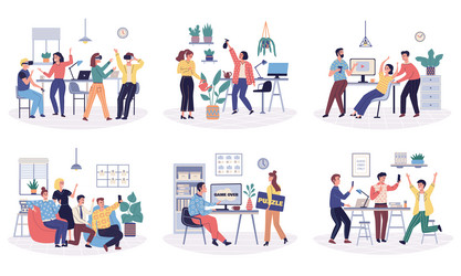 Employee Fun Vector Images (over 4,900)