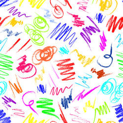 Crayon Scribble Background