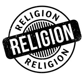 Religion rubber stamp Royalty Free Vector Image