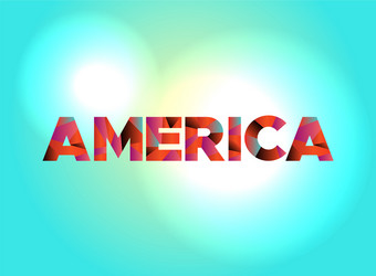 America Word Art Vector Images (over 1,900)