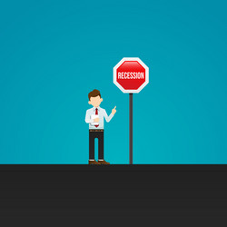Traffic sign prohibiting from passing warning Vector Image