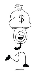 Stickman Profit Vector Images (over 440)