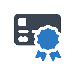 Consumer spender icon Royalty Free Vector Image