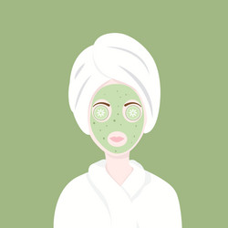 Cucumber Mask Facial Vector Images (over 1,200)