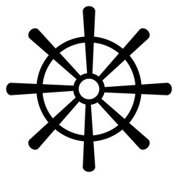 Ships Wheel Logo Vector Images (over 6,500)