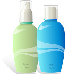 Body lotion ads Royalty Free Vector Image - VectorStock