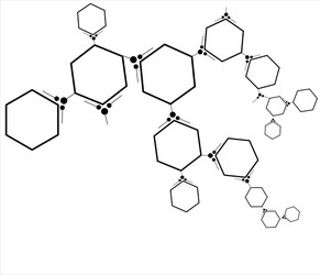 Pentedrone formula molecular structure Royalty Free Vector