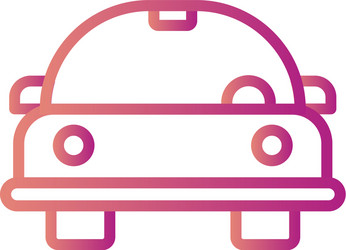 Cartoon car icon Royalty Free Vector Image - VectorStock