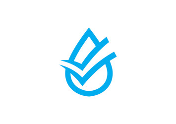 Splash check mark Royalty Free Vector Image - VectorStock