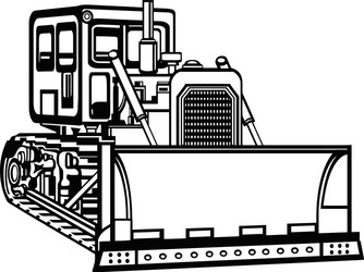 Dozer Vector Images (over 1,400)