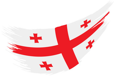 Georgia flag Royalty Free Vector Image - VectorStock