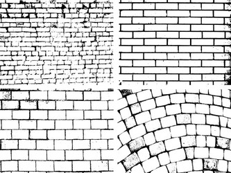 Brick overlay texture Royalty Free Vector Image