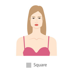 Square Face Shape Makeup Vector Images (over 170)