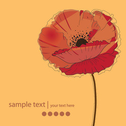 Red Poppy Flower Vector Images (over 5,800)