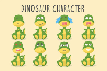 Dinosaur Emotion Vector Images (over 830)