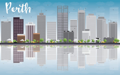 Perth Skyline Vector Images (over 140)