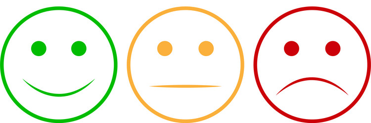 Smiley face set icon happy Royalty Free Vector Image