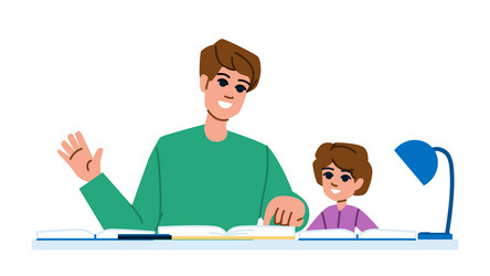 Doing homework cartoon Vector Images & Graphics for Commercial Use ...