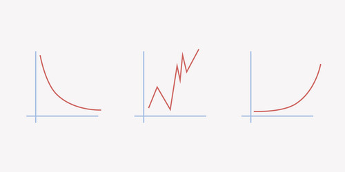 Descending Graph Vector Images (over 630)