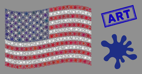 Dripping American Flag Vector Images (36)