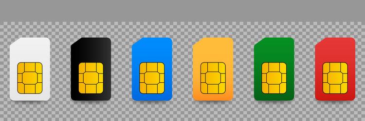 Icons business card Royalty Free Vector Image - VectorStock